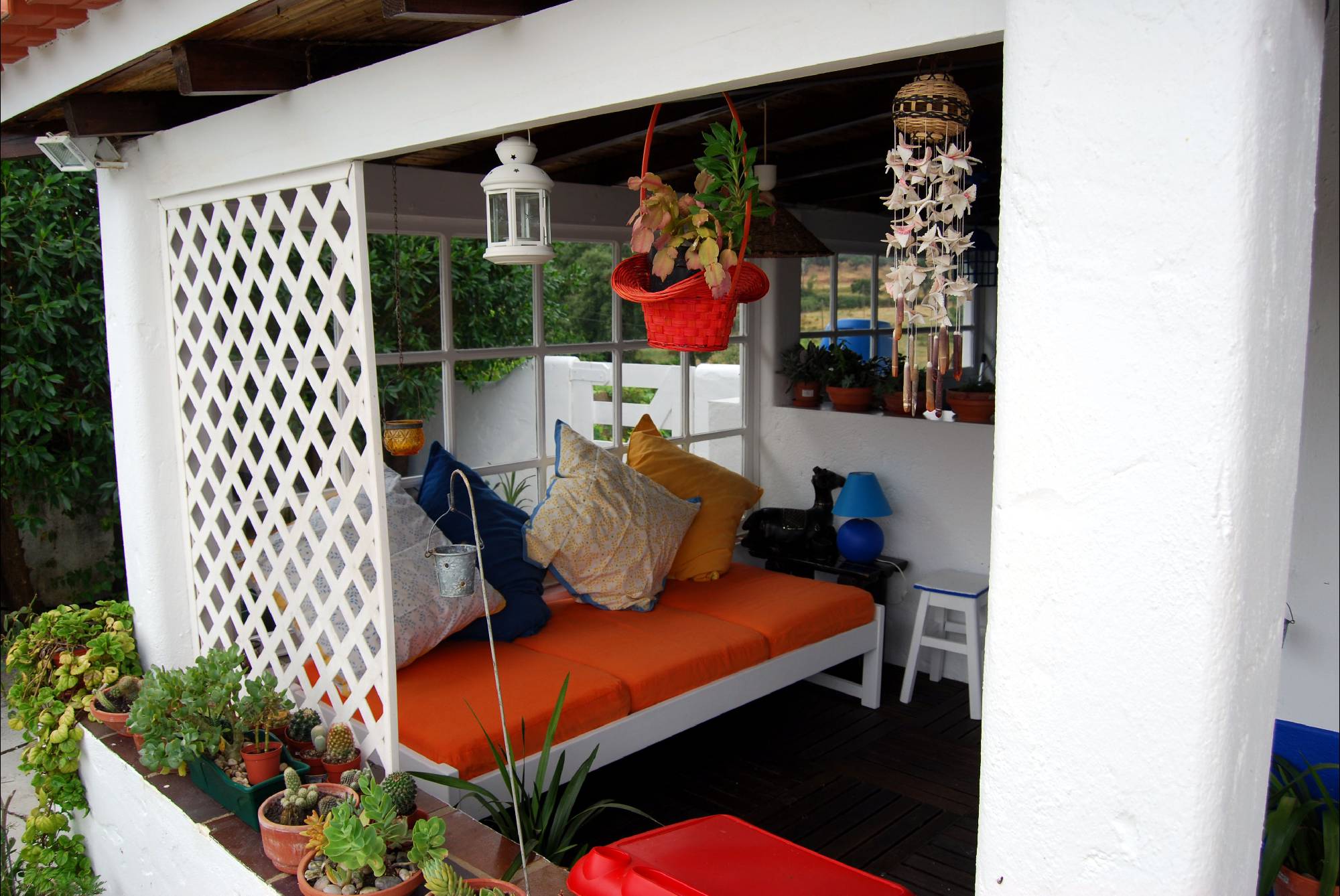 Espaço para descanso - vista geral